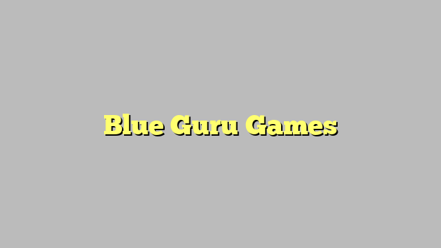 Blue Guru Games - Casino Games, Software Features & Security