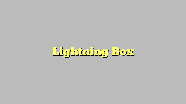 Lightning Box - Casino Games, Software Features & Security