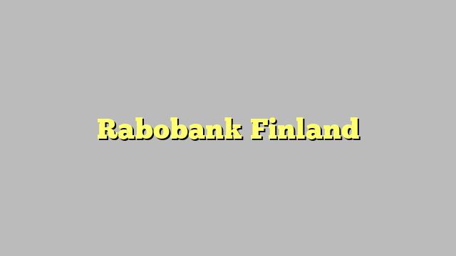 Rabobank Finland - Features, Security, Fees & Casino Use